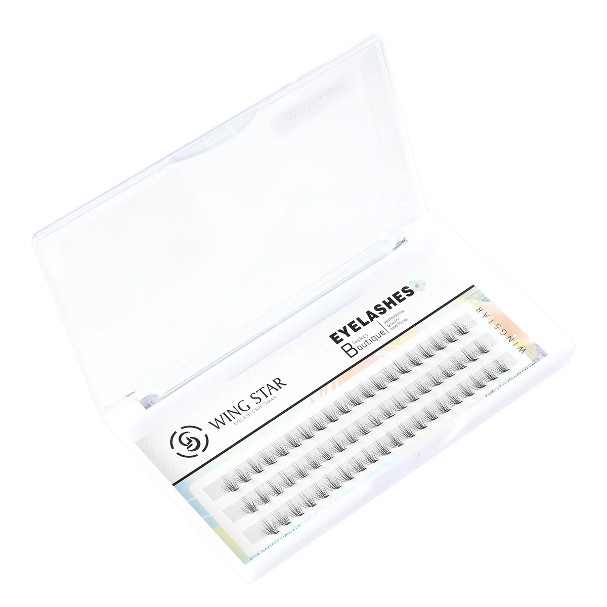 New Design 3 Rows 10D L+ Curly Cluster Style Synthetic Hair Faux ...