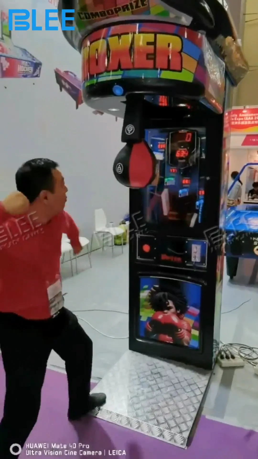 Blee Newest Coin Operated Boxing Game Machine High Profit Phone Watch ...