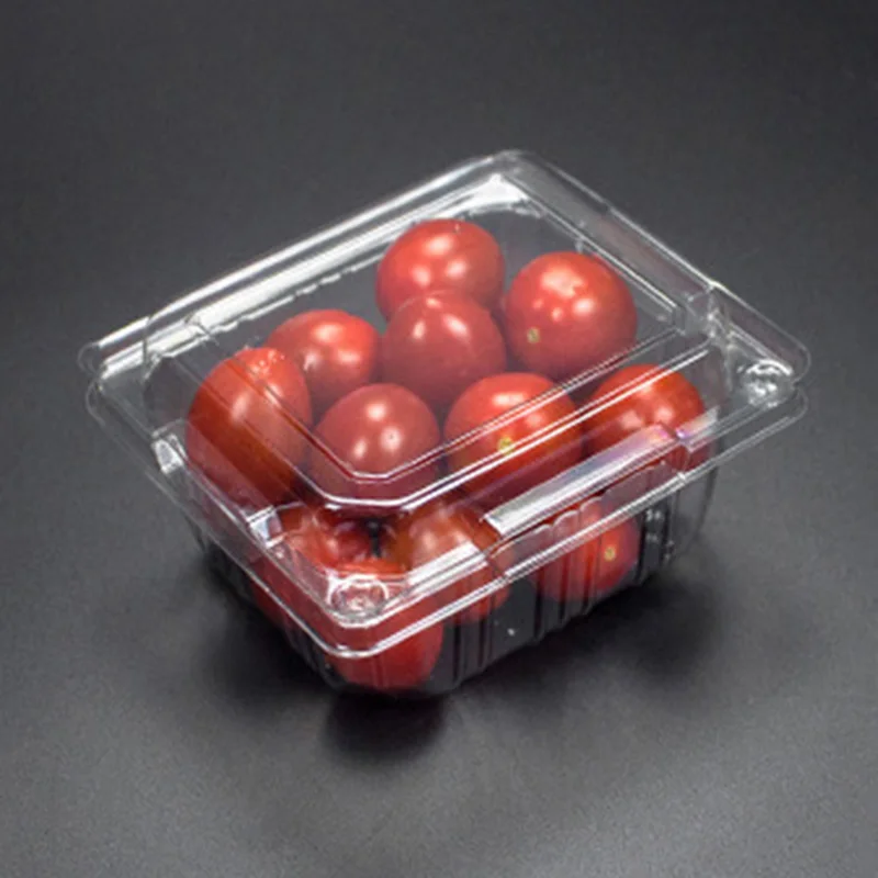 Transparent Pet Clamshell Packaging Box Berry Strawberry Cherry Fruit ...