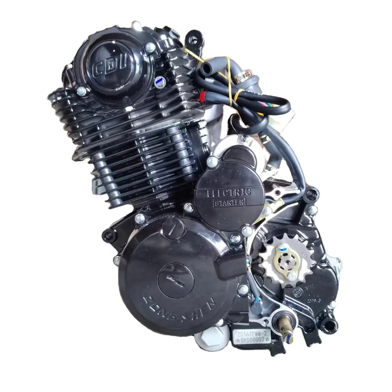 CQHZJ Motorcycle Engine Assembly Complete Engine 169FMM CB250D-G 250cc ...