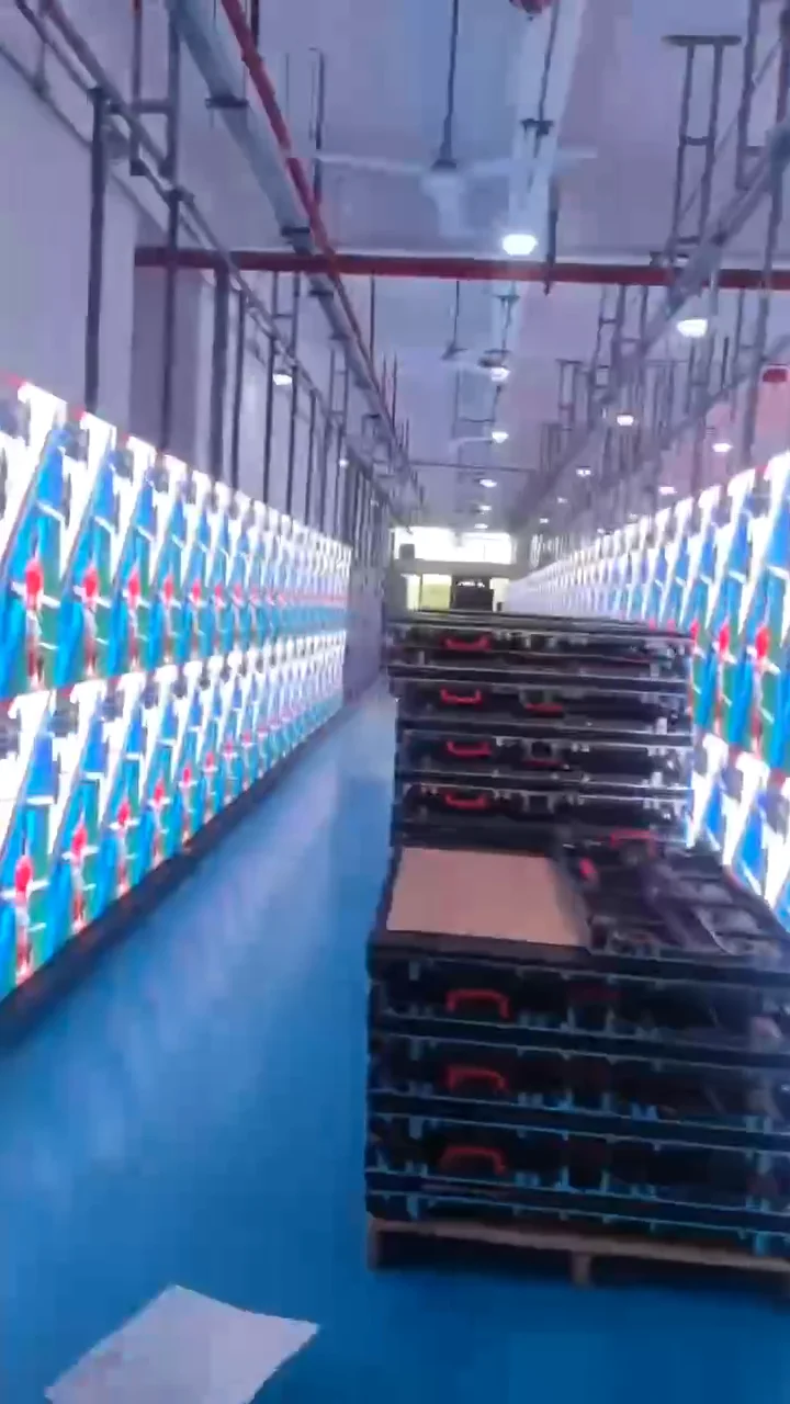 500x1000mm Giant Stage Background Led Display Screen P3.91 P4.81 Seamless Splicing Rental ...