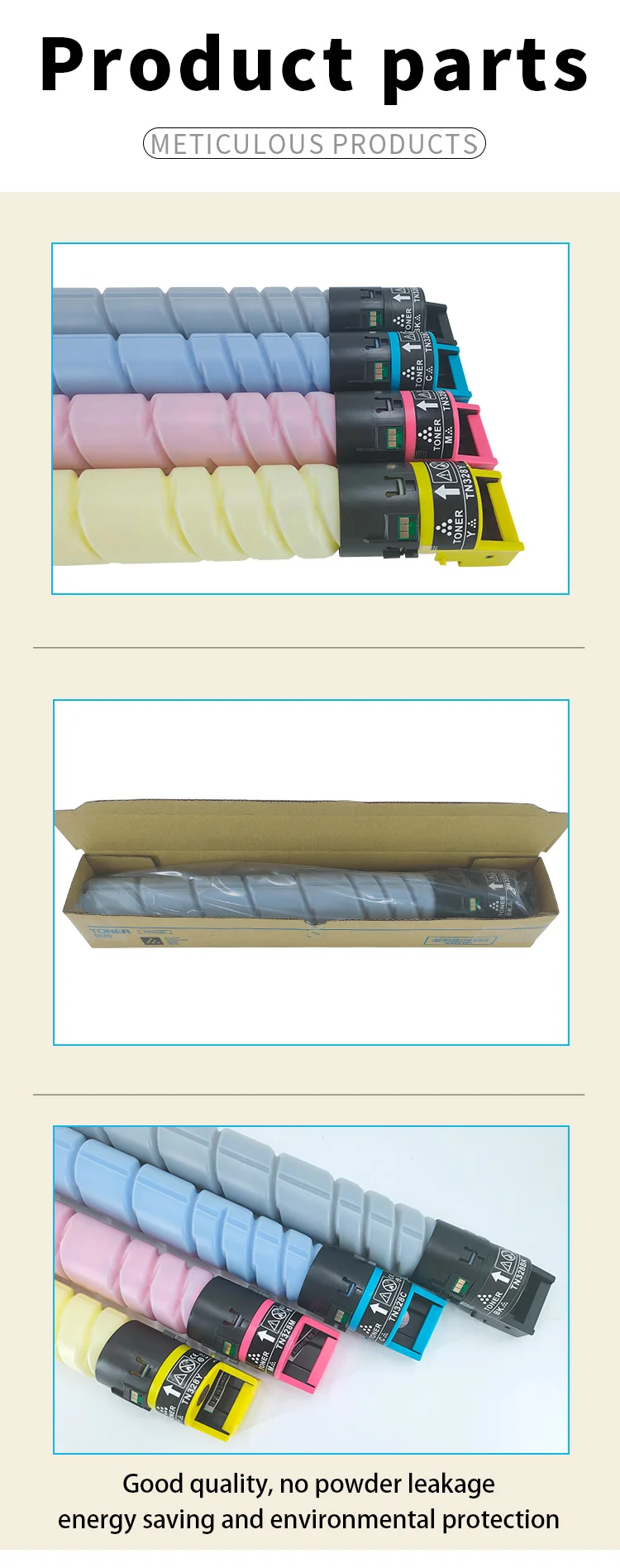 C250i C300i C360i Toner Refill Powder - Compatible TN328