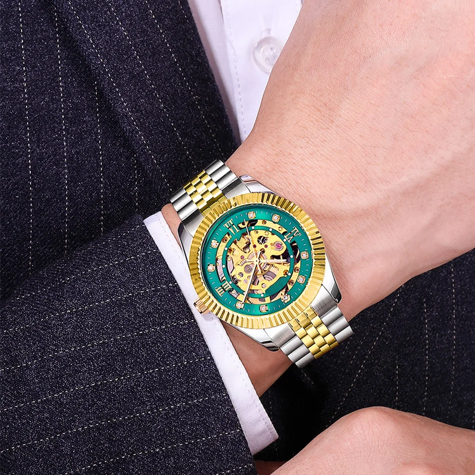 Luxury Men's Automatic Skeleton Watches - Orologio Automatico