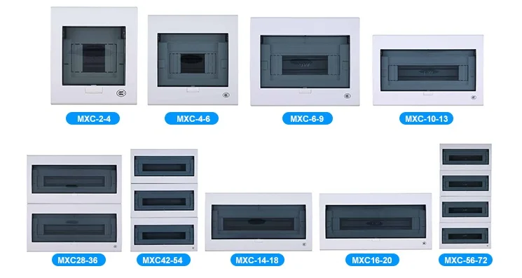 4 Way To 72 Way Plastic Cover And Metal Base Electrical Power Circuit ...