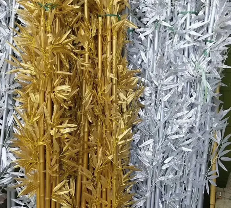 Synthetic PVC Bamboo Poles - Eco-Friendly Artificial Plants