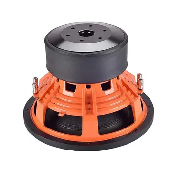 Orange Basket Subwoofer Jld Audio Powered Spl Subwoofer Car Competition ...