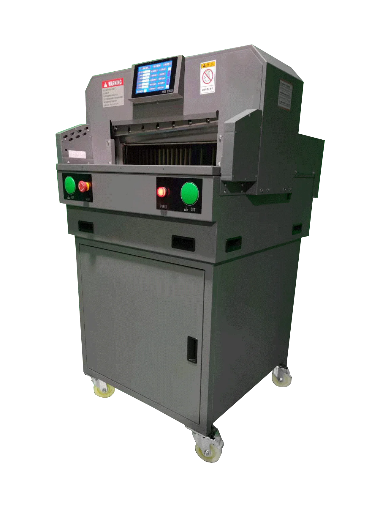 4908 Heavy Duty Guillotine Paper Cutter Electric 490mm A2 Paper Cutting ...