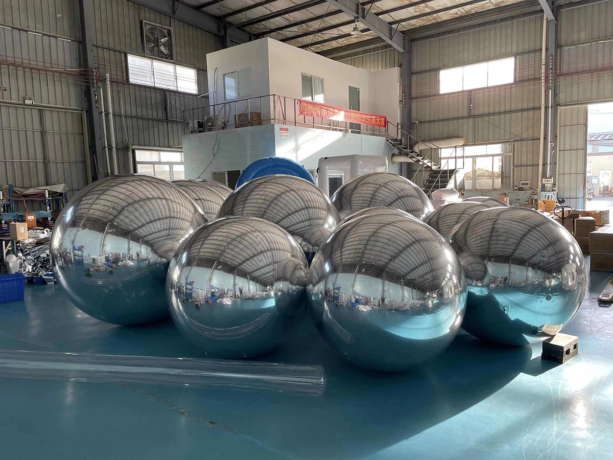 Newest Hanging Inflatable Mirror Ball Mirror Balloon Giant Mirror ...