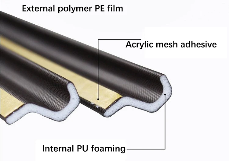 Cladding Flexible Door Window Sealed Strip Polyurethane Door Window ...