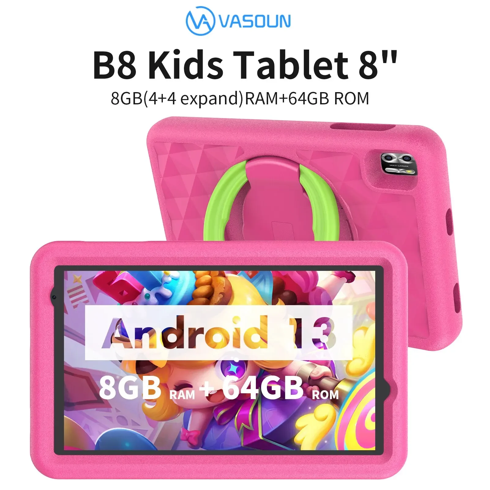 OEM 8inch Kids Tablet Ram 64GB Rom Kids Tablet Tablette Rugged Tab Octa ...
