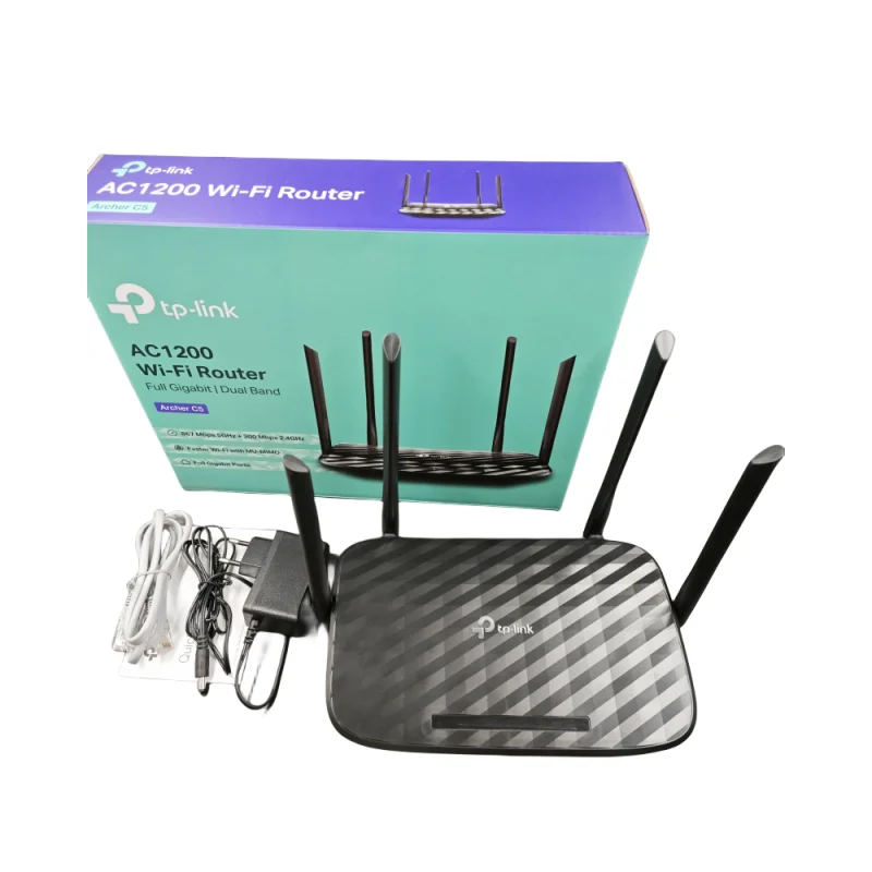 High Quality Ac1200 Archer C5 2.4g 300mbps+5g 867mbps Gigabit Wireless ...