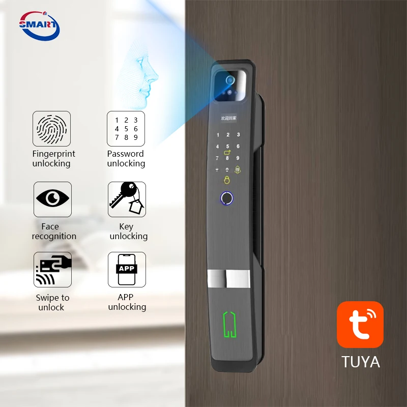 Smartstone 3D Face Recognition Door Lock - Secure & Convenient