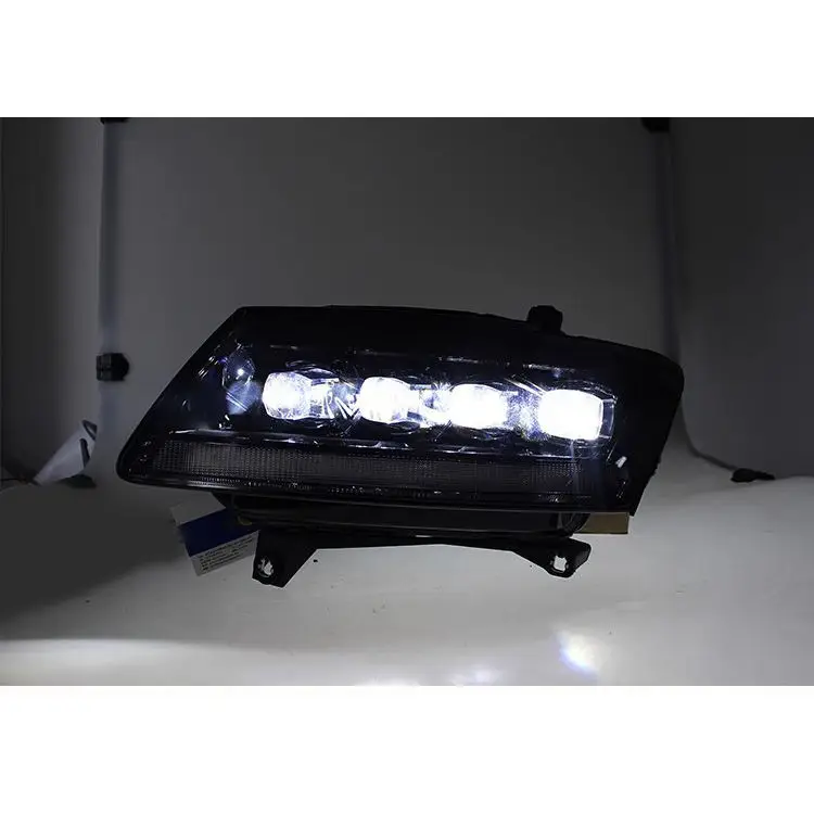 Upgrade 4 Len Led Headlight Head Light Assembly For Audi Q5 Q5l 2009 ...