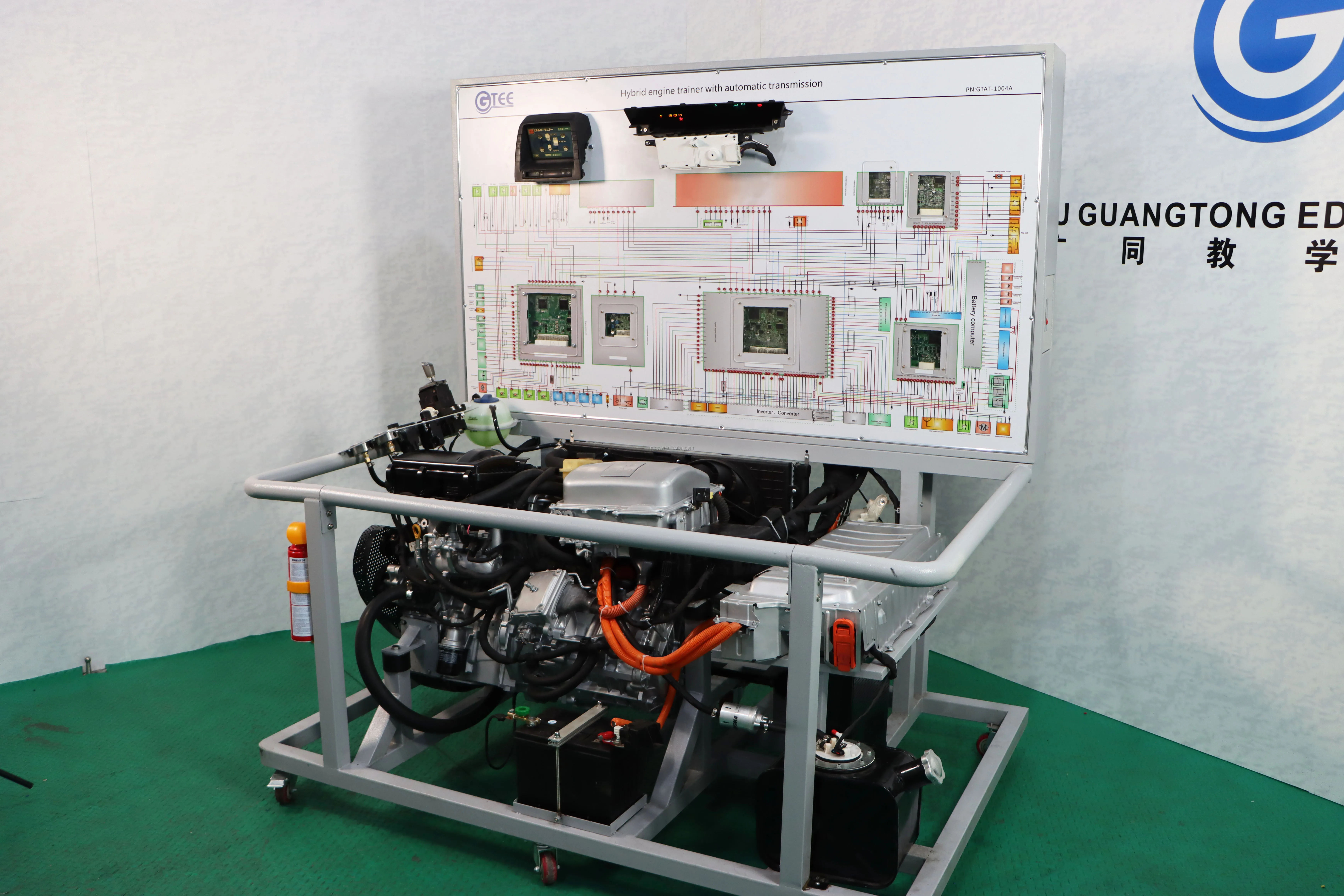 Hybrid Engine Trainer With Automatic Transmission Automotive Engine ...