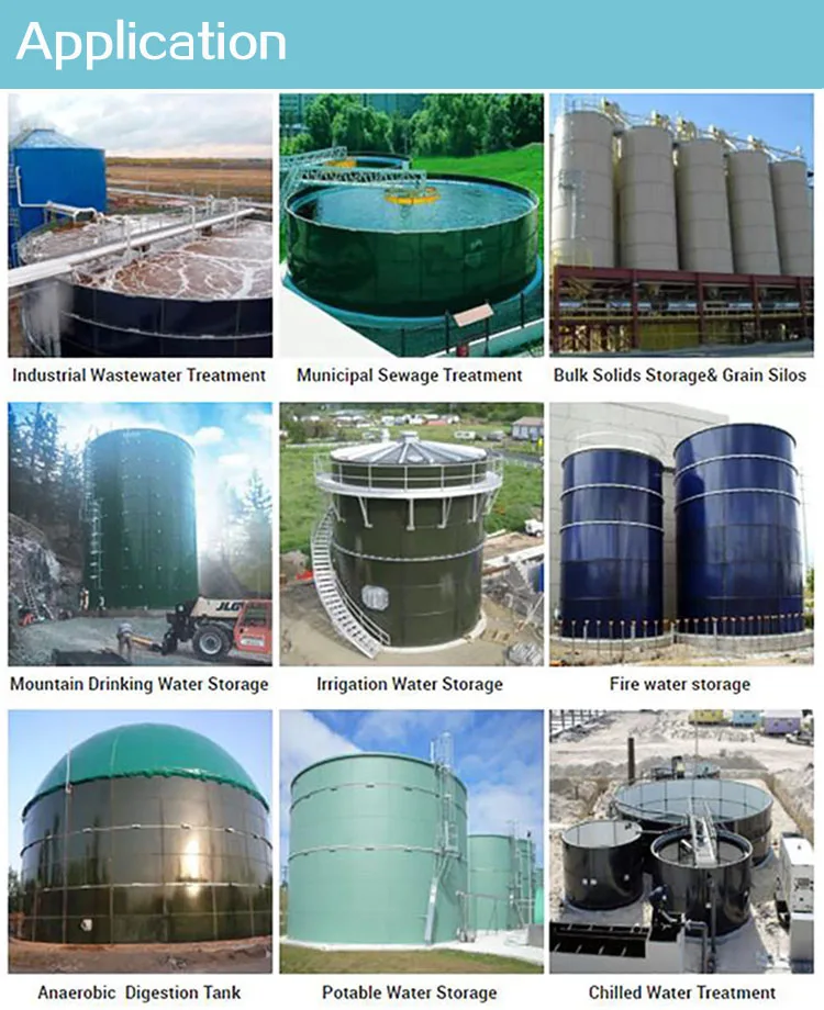 China Hot Sales 1000M3 Enamelled Steel Water Tank - Frp Vertical