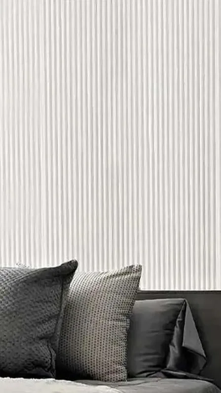 Maple Design Slatted Pvc Wall Panel Wood Plastic Composite Interior ...