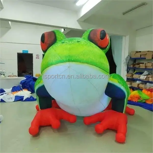 Giant Green Promotion Inflatable Frog - ISPORT Cartoon Animal