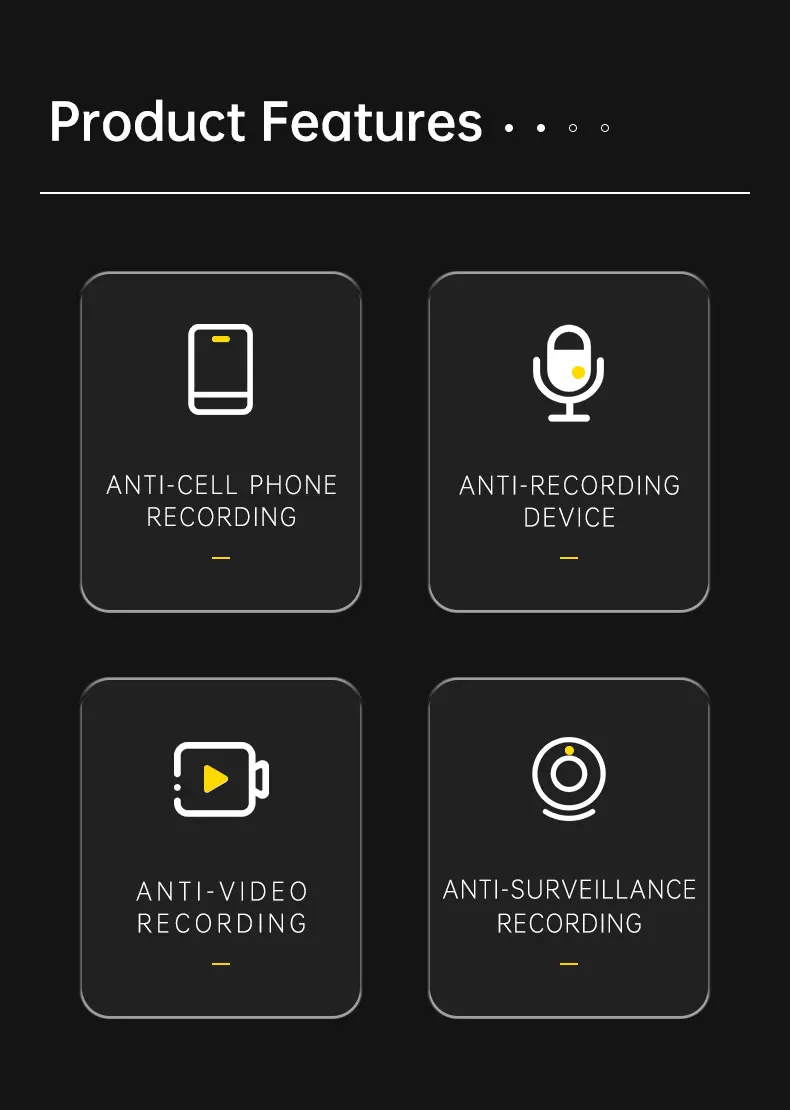 F12 New Anti-recording Blocker,Recording Jammer High-power Conference ...