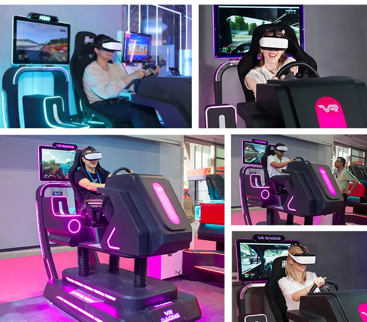 Car Driving Simulator - VR Racing Game Machine for Fun