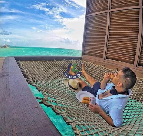 Indoor and Outdoor Suspended DIY Loft Net Bed Hammock Floors