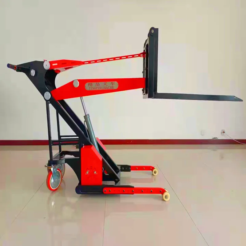Multiple Functions Electric Hand Push Pallet Truck Smart Forklift With ...