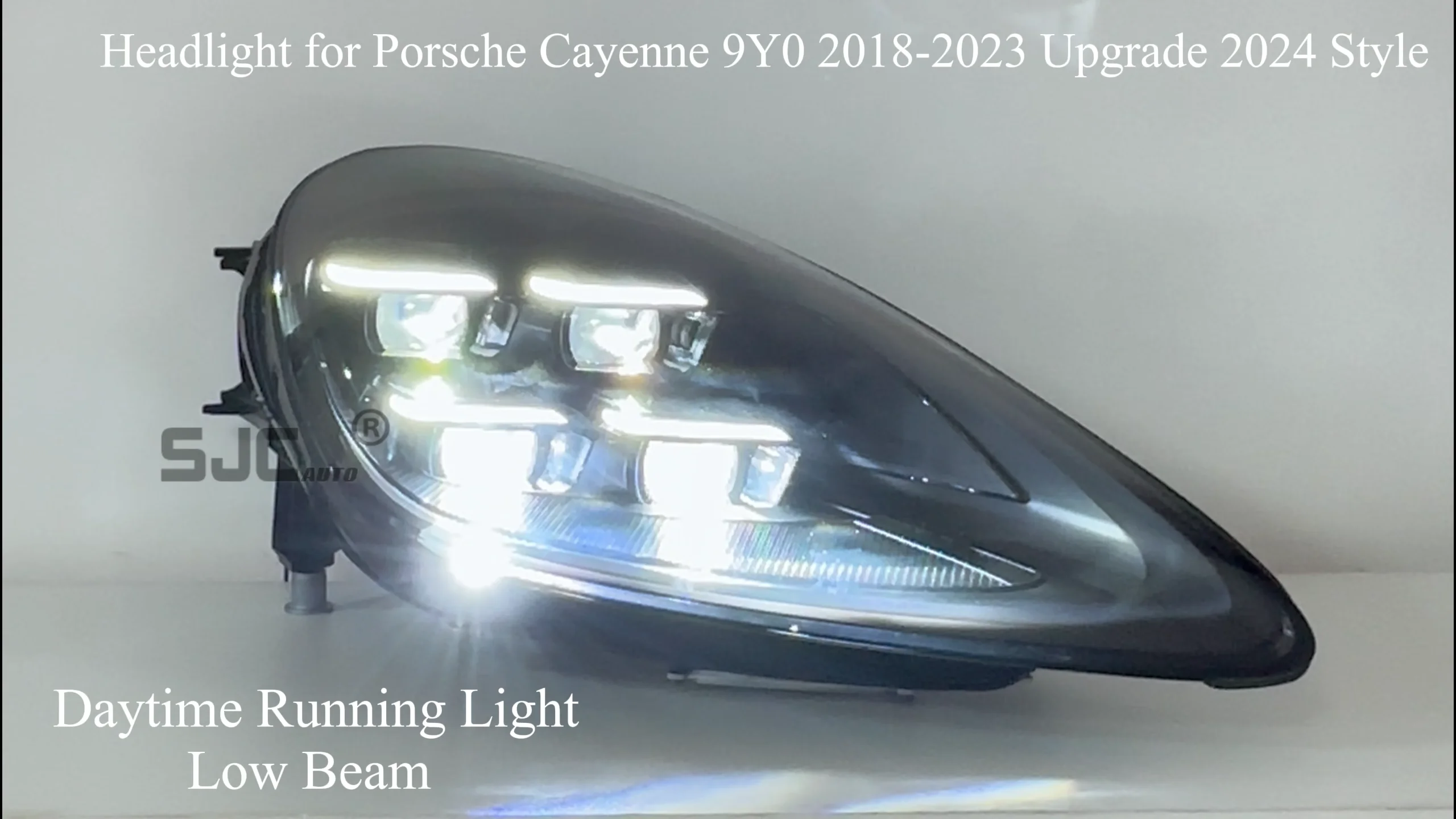 Sjc Car Parts Led Headlamp Headlight For Porsche Cayenne 9y0 Headlights Assembly Head Light Head ...