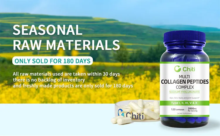 Chiti Multi Collagen Complex Pills - Beauty & Health