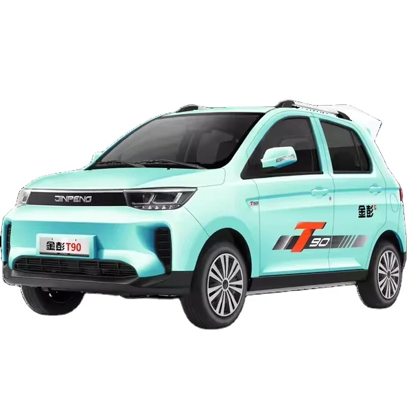 T90 Brilliant Green Electric Mini Cars SUV New Energy Vehicle Chinese ...