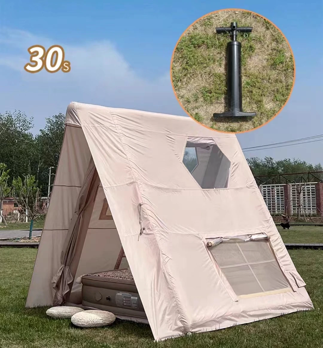 5.6 Square Automatic Triangle Inflatable Air Transparent Window Beach ...