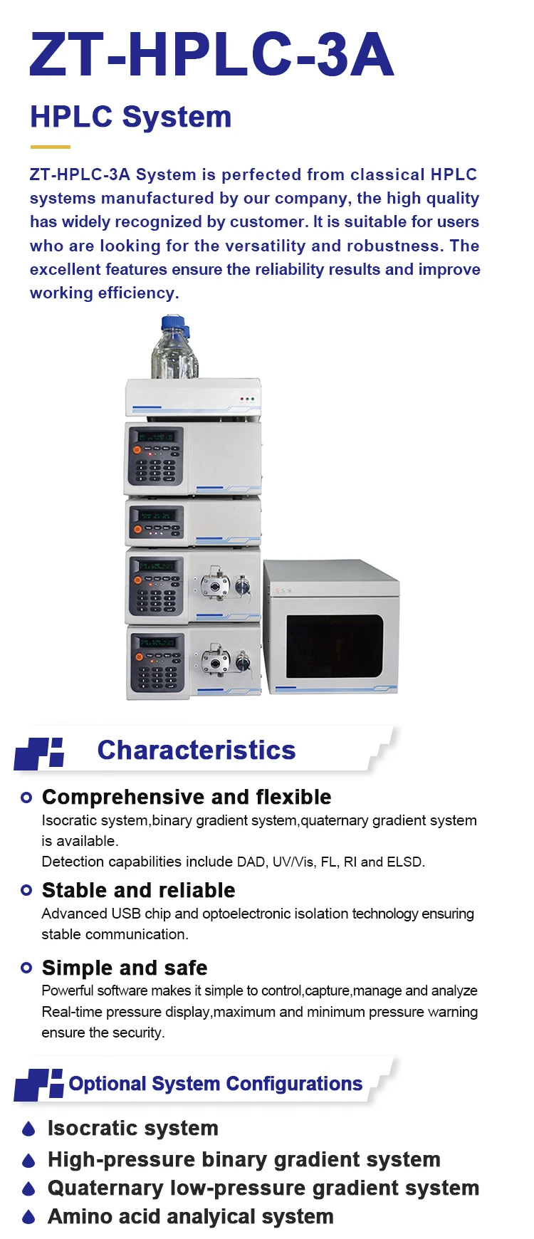 High Performance Liquid Chromatography (HPLC) - ZETOP MEDICAL