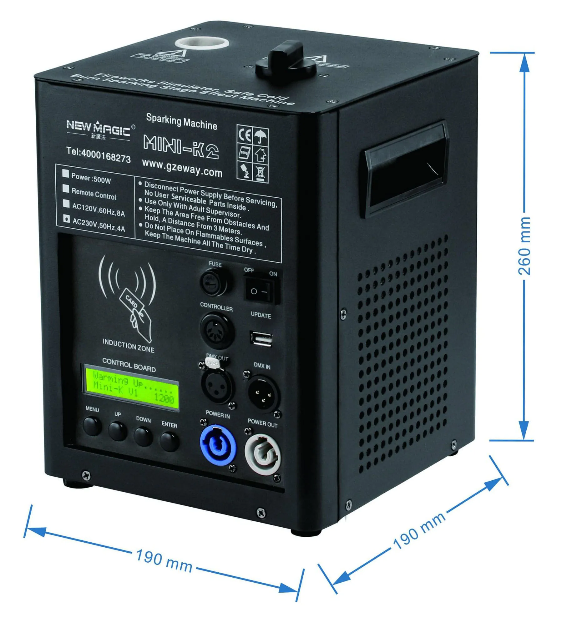 Durable Economical Cold Pyro Firework Small Stage Effect Sparkle ...