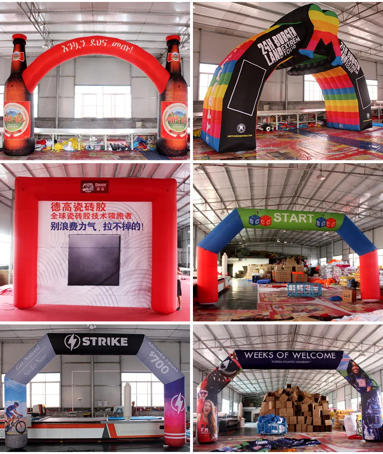 Customized Giant Christmas Inflatable Decoration Blowing Christmas ...