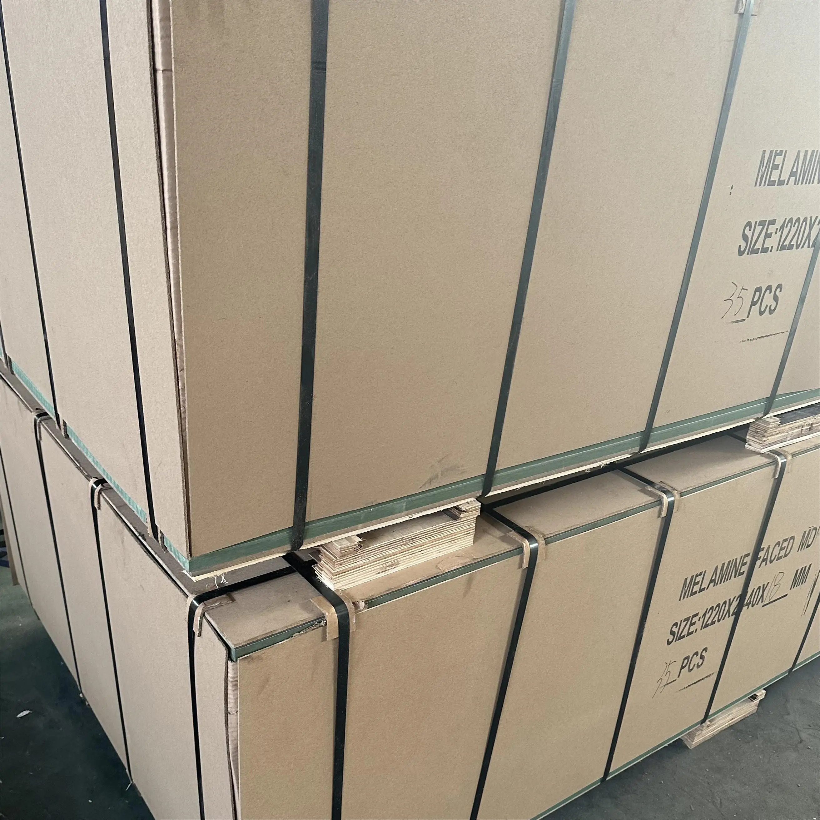 18mm Green Waterproof And Moisture-proof Mdf For Furniture - Buy ...