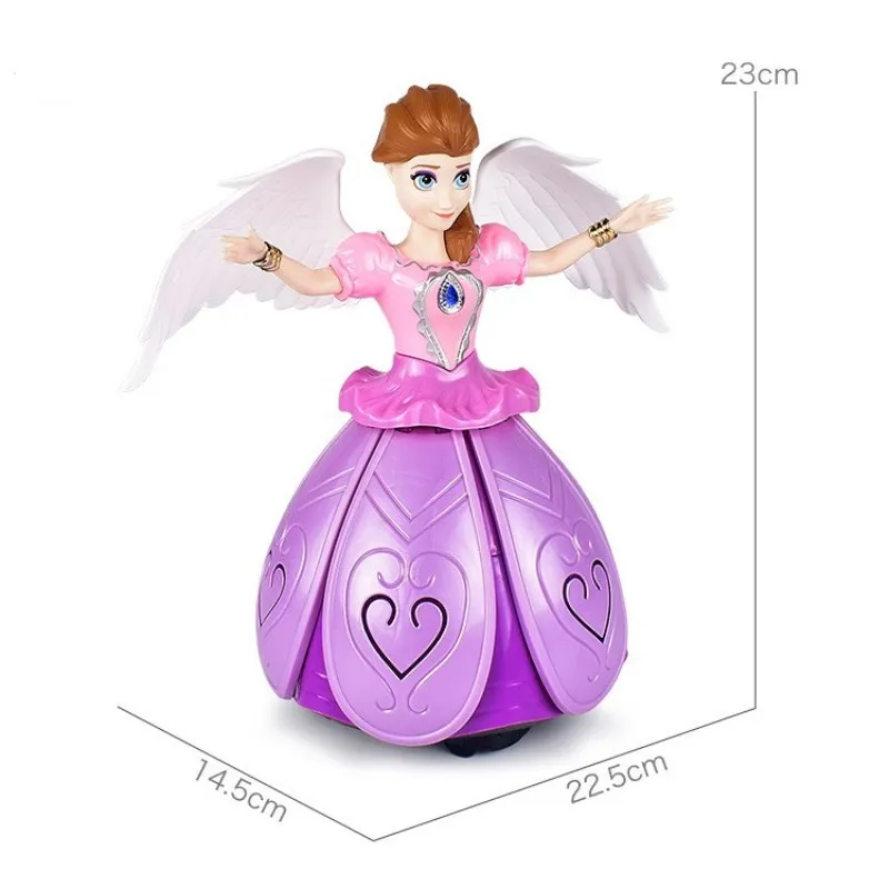 Princess Rotating Electric Toy - Beautiful Fairy Lights