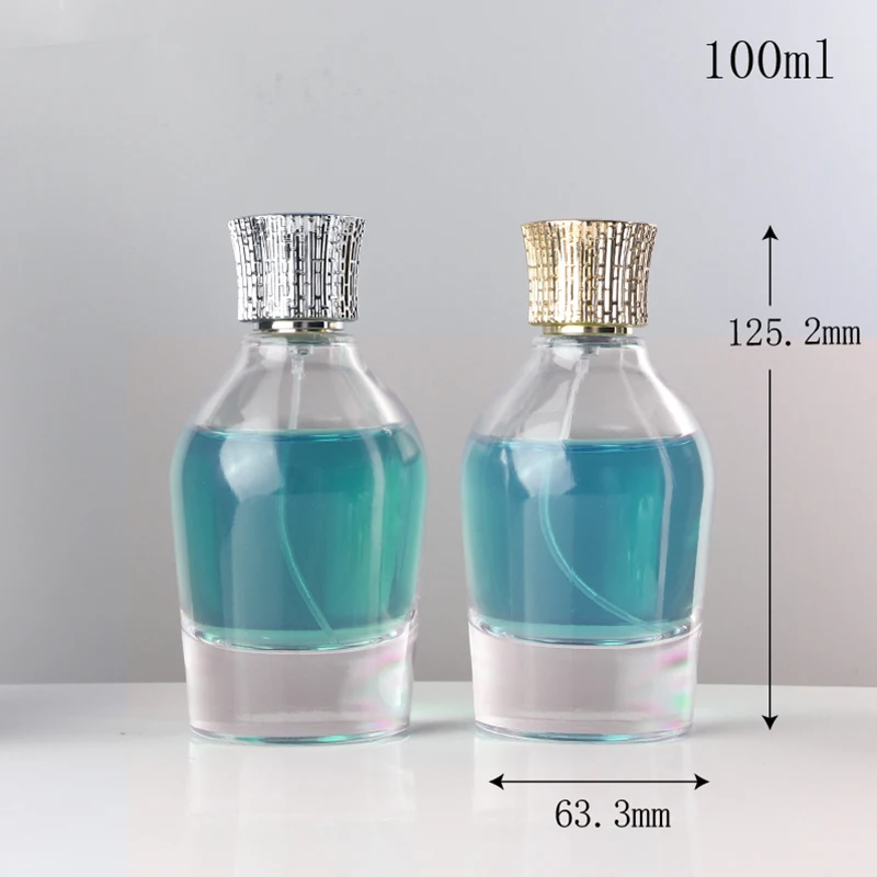 Luxury Zinic Cap Cylinder Round Empty Frangence Spray Glass Perfume Bottle 100ml| Alibaba.com