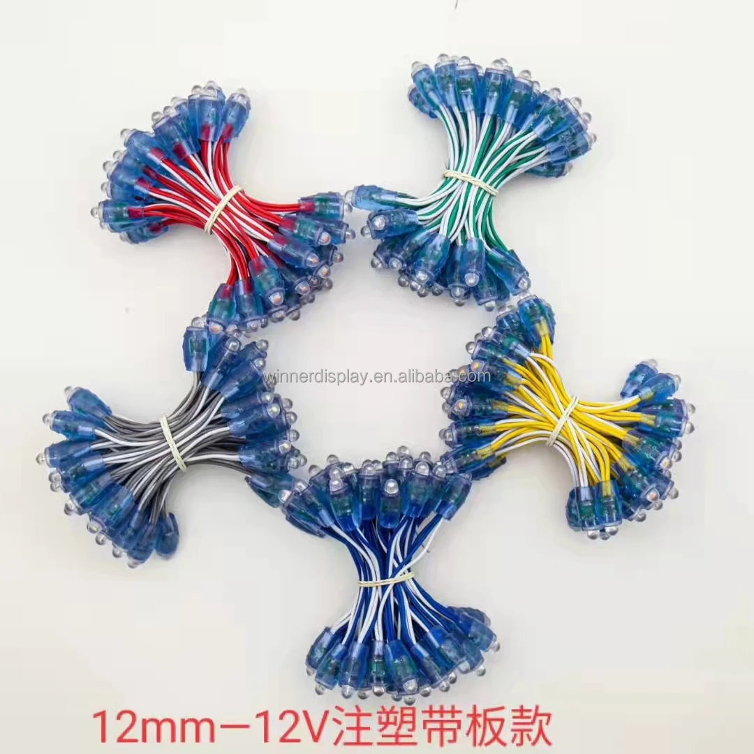 12v Led Pixel Light String - Red, Yellow, Blue, Green - Oem | Wholesale