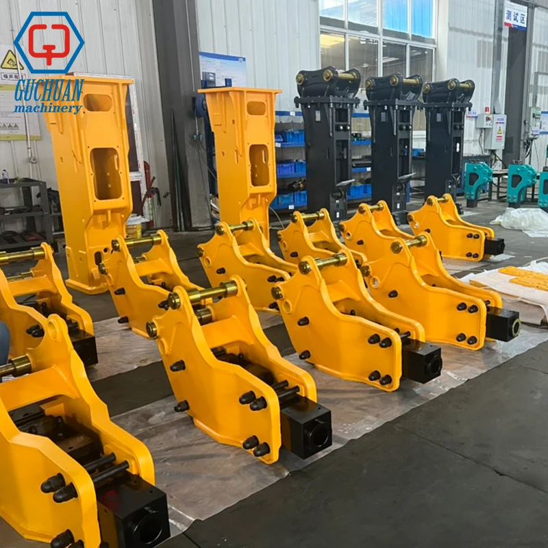 Guchuan Hydraulic Hammer SB40 Backhoe Loader Type Hydraulic Breaker ...
