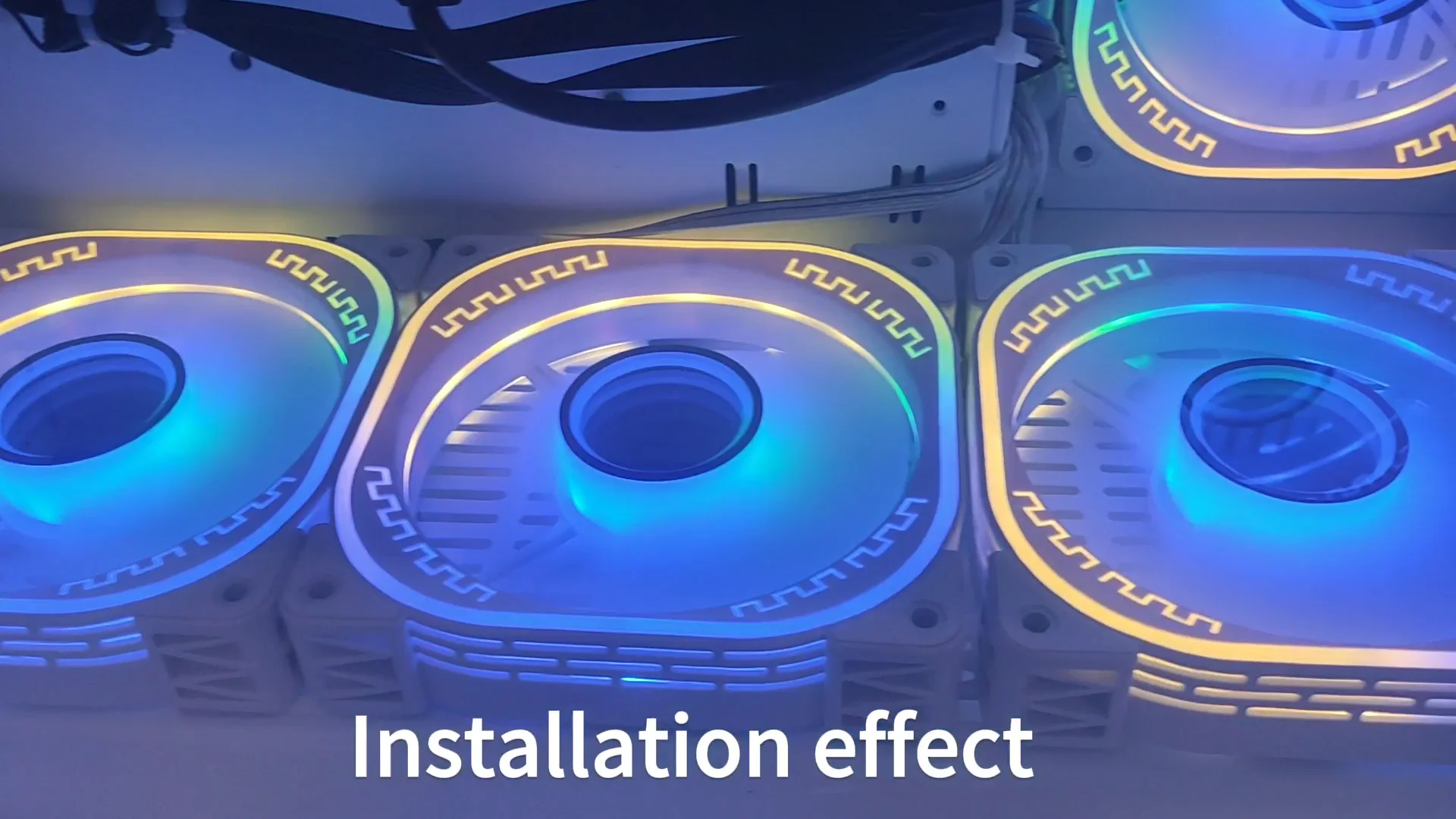 New Design 5v Argb Fan Cpu Cooler 120mm Game Cooling Pc Can M/b Sync ...