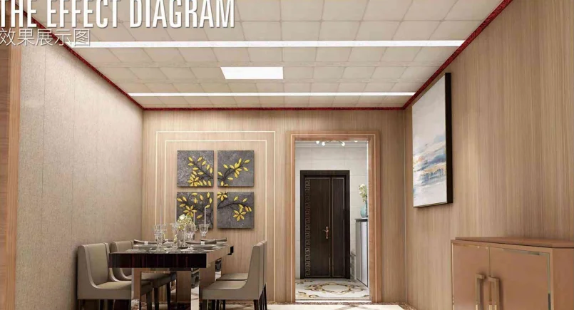 Modern PVC Ceiling Panels - Durable, Stylish, and Versatile