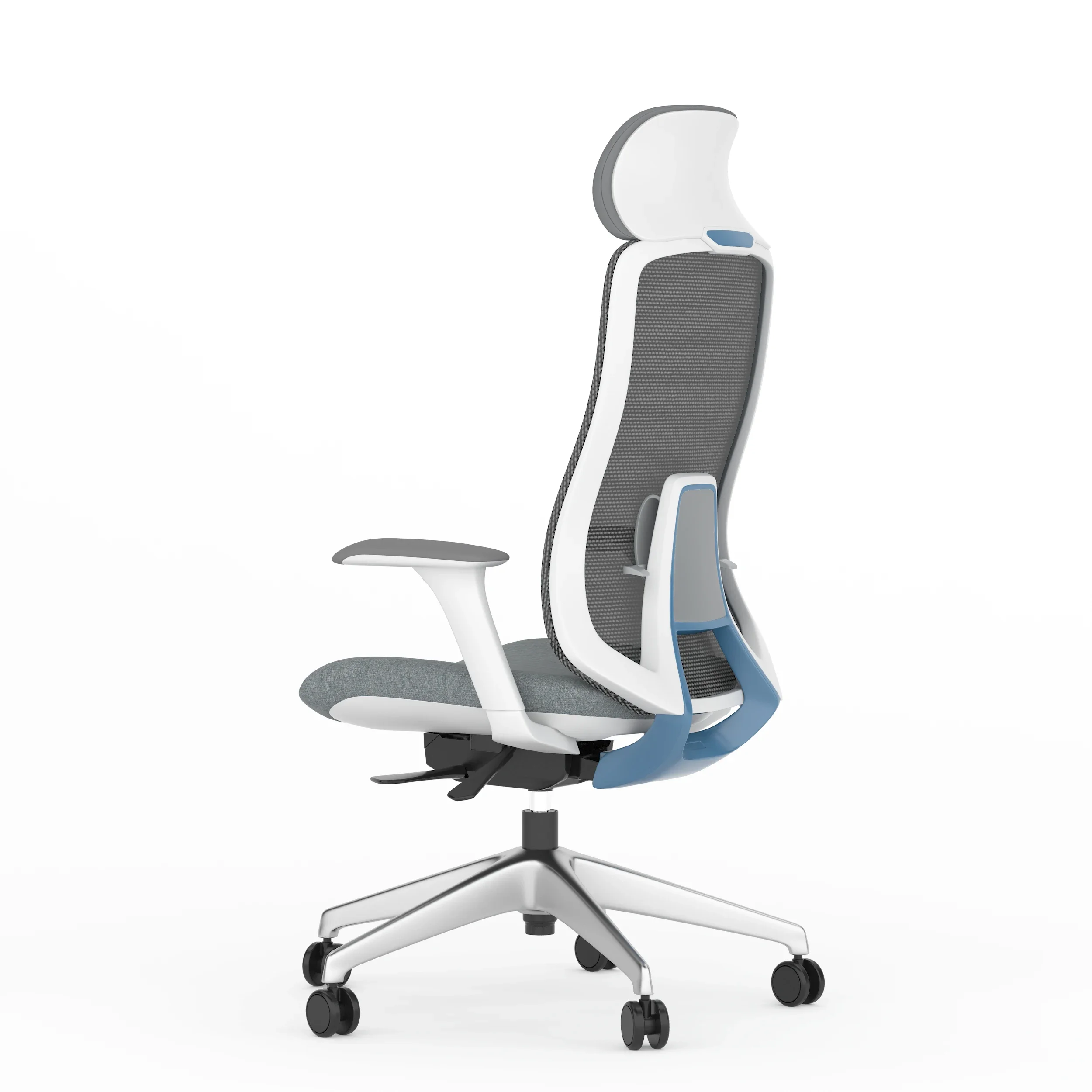 4D Move PU Armrest Mesh Office Chair - Executive Comfort