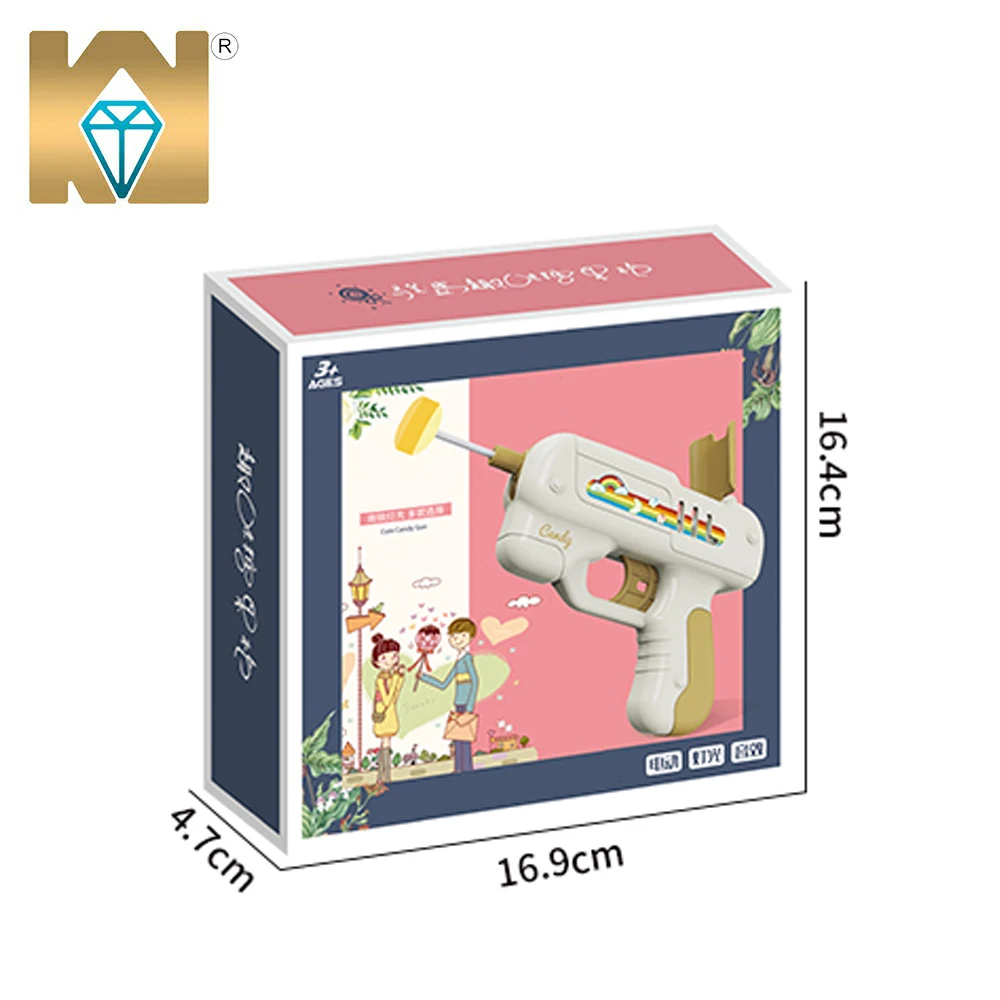 Kunyang Toys New Creative Candy Gun Educational Plastic Lollipop Holder ...