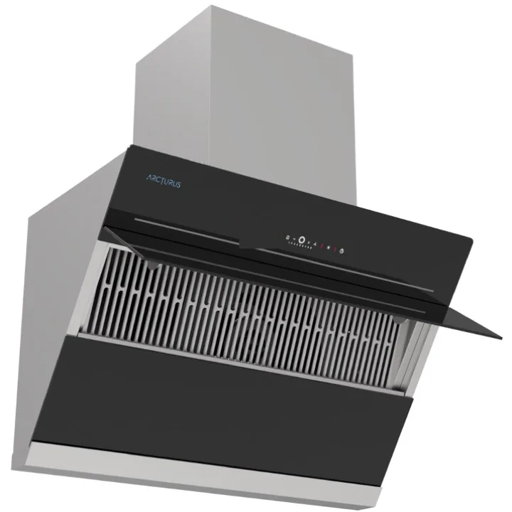 Bldc Motor Wall Mounted Cooker Hood With Stylish Touch Panel - Buy 90cm ...
