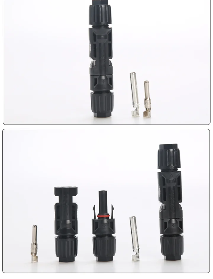 Waterproof Two-pin Power Cable Solar Branch Pv Connector To Panel - Buy ...