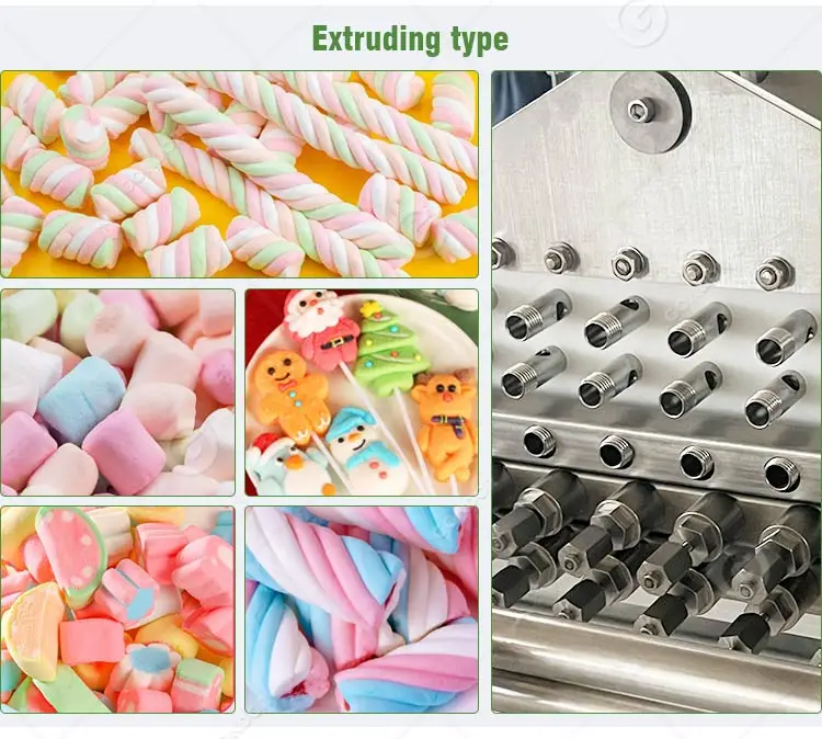 Chocolate Marshmallow Continuous Aerator Sandwiched Marshmallow Product ...