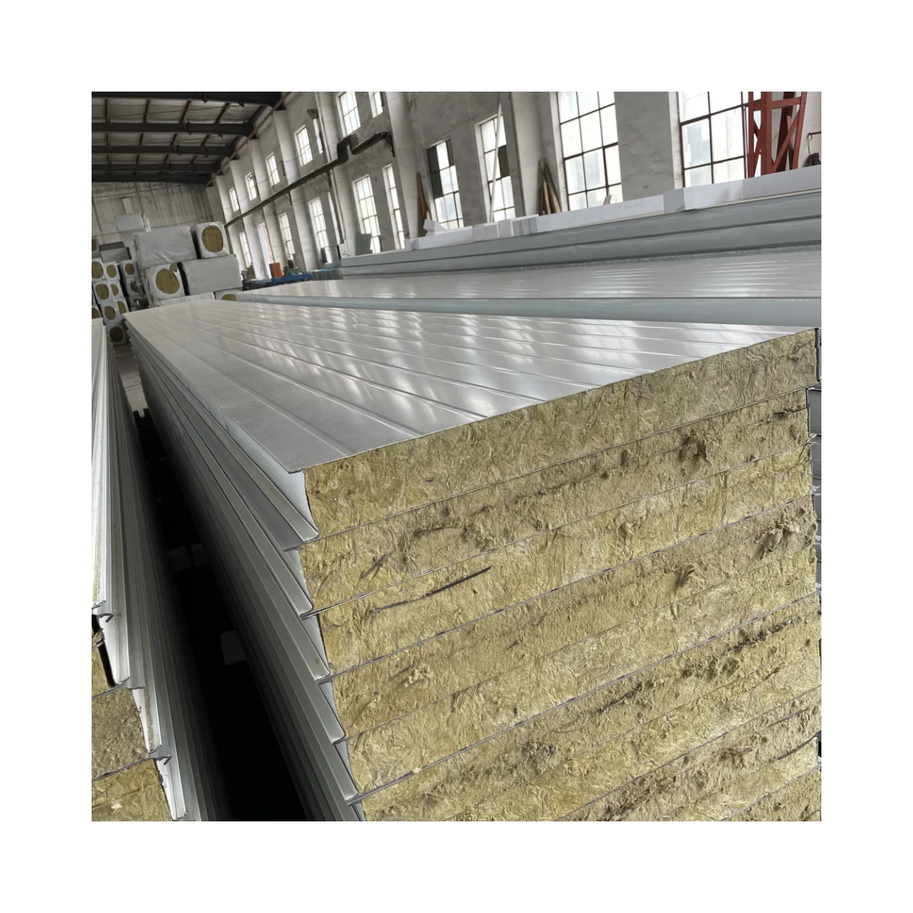 Exterior Building Wall Insulation Wallboard Lightweight Panel Rock Wool ...