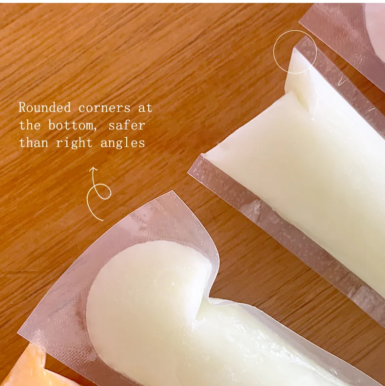 Wholesale Custom Popsicle Bag Ice Cream DIY Yogurt Plastic