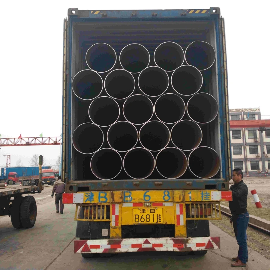 High Quality Astm A252 Grade 3 Piling Pipe Lsaw Mild Steel Pipe - Buy ...