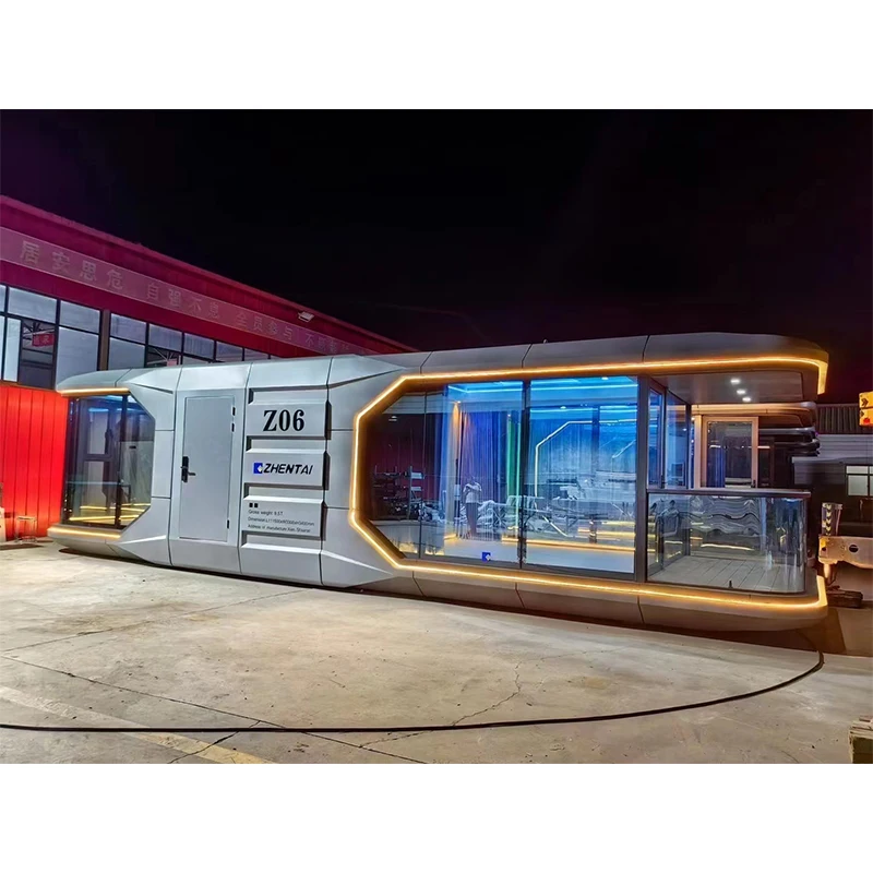 Luxury Modern Mobile Tiny Volferda Space Capsule Home Office Pod Apple ...