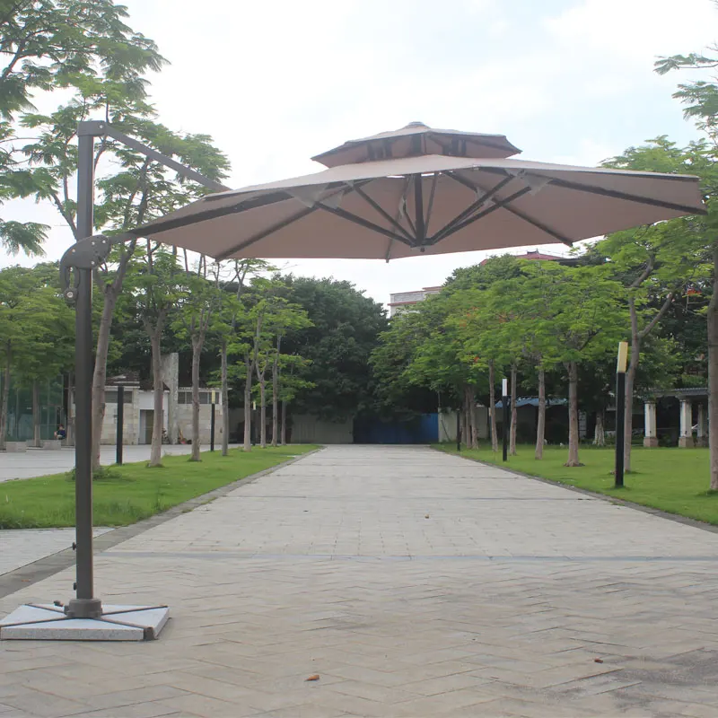 Outdoor Portable Garden Parasol Umbrella Sun Shade for Restaurant Patio ...