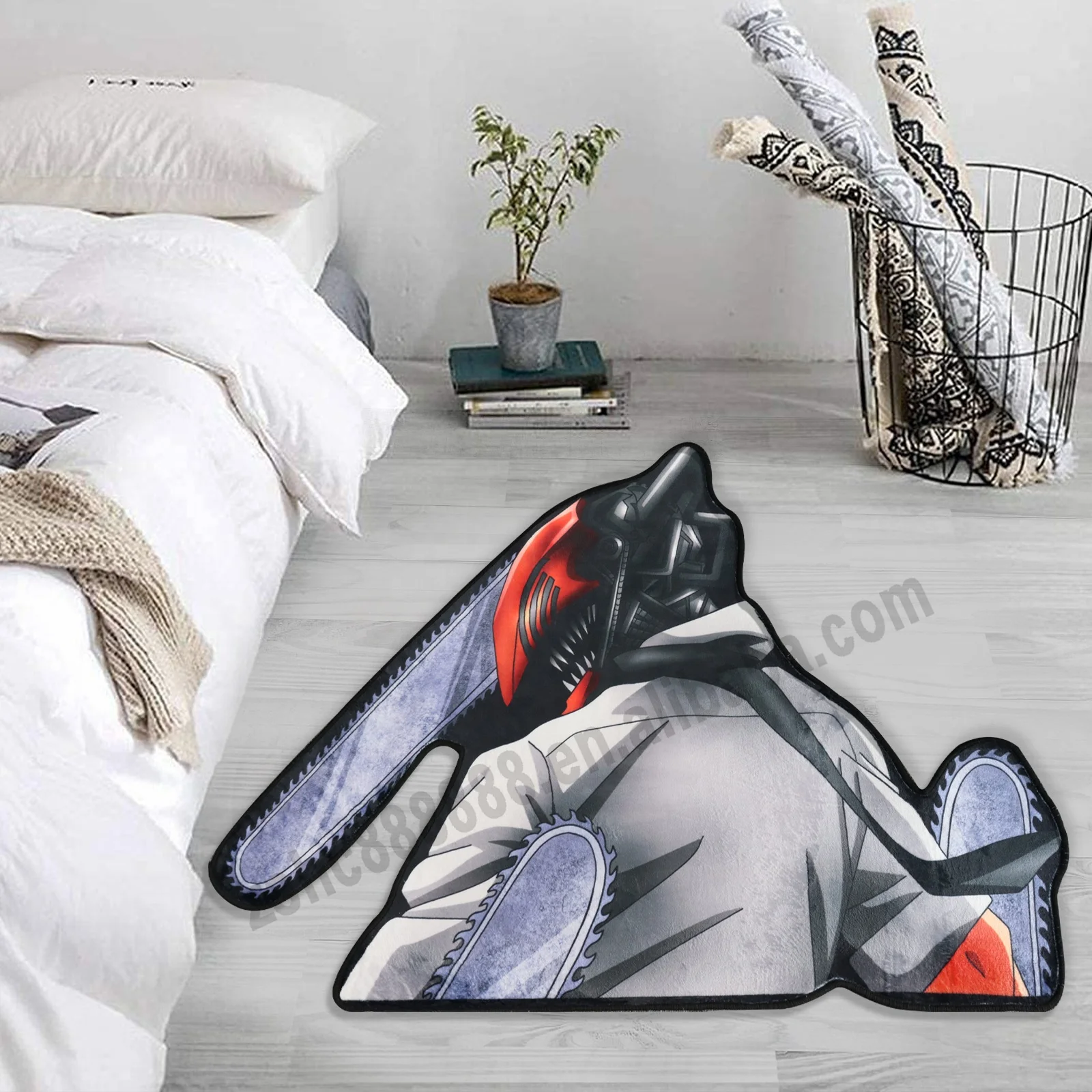 Anime Chainsaw Man Area Rugs - Customized Manga Carpets